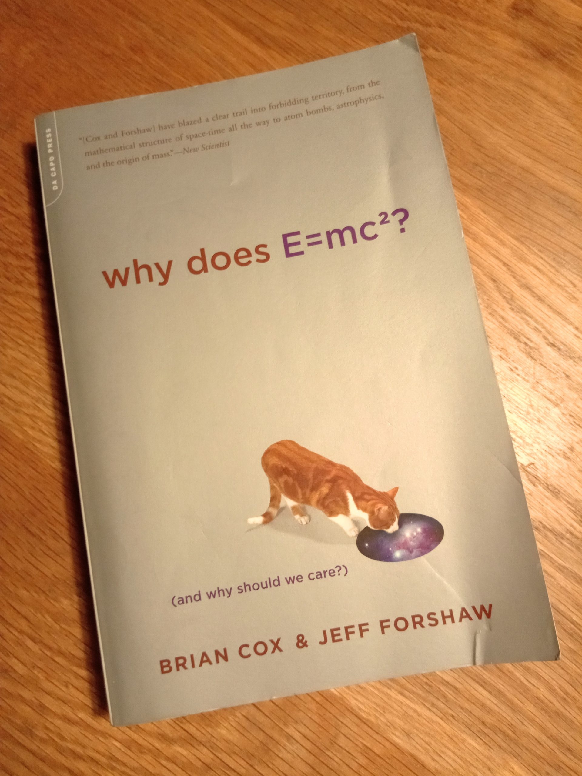 Why does E=mc2? 看懂質能互換與相對論的第一本書 - 讀書e誌